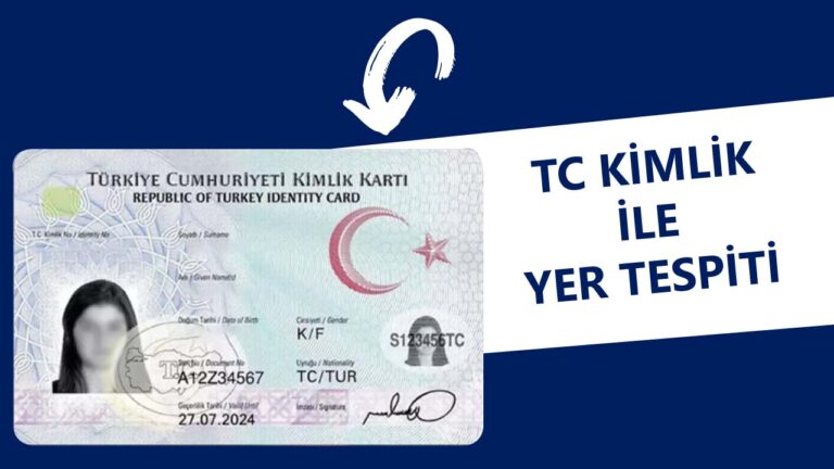 Sadece Ad Soyad İle TC Kimlik No Öğrenme